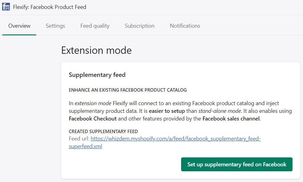 Add Flexify as a Supplementary Feed